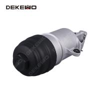 China 06E115405K 95810701011 06E115405C DEKEWO EA837 Engine Aluminum Alloy Oil Filter Bracket for VW Touareg AUDI A6 Q5 Q7 PORSCHE for sale