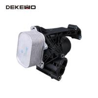 China DEKEWO 1.6 TDI 2.0TDI Engine Oil Cooler Oil Filter Assembly  for VW Touran Tiguan A1 A3 Q3 TT OE 03N115389A 03N115389B for sale