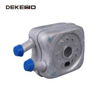 China 028117021L 028117021B 028117021K DEKEWO Car Parts Engine Oil Cooler for VW Passat B5 B6 Beetle AUDI Skoda for sale