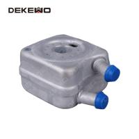 China 028117021L 028117021B 028117021K DEKEWO Car Parts Engine Oil Cooler for VW Passat B5 B6 Beetle AUDI Skoda for sale
