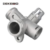 China 06D121132 06D121133A 06D121132A/C DEKEWO Auto Parts Aluminum Coolant Flange for AUDI A4 A6 C6 2.0T for sale