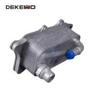 China DEKEWO Engine Oil Cooler 06E117021M 06E117021J for AUDI A4 A5 A6 A7 A8 16Q7 3.0T for sale