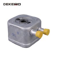 China DEKEWO Auto Spare Car Parts Engine Oil Cooler for VW AUDI Skoda Seat Passat A6C5 OE 028117021E 028117021H 028117021C for sale