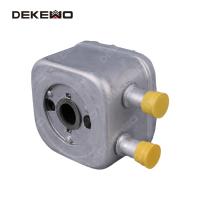 China DEKEWO Auto Spare Car Parts Engine Oil Cooler for VW AUDI Skoda Seat Passat A6C5 OE 028117021E 028117021H 028117021C for sale