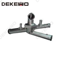 China 03H121117A 03H121117 95510606000 Aluminum Thermostat Assembly for VW AUDI PORSCHE SKODA VR6 for sale
