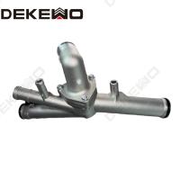 China 03H121117A 03H121117 95510606000 Aluminum Thermostat Assembly for VW AUDI PORSCHE SKODA VR6 for sale