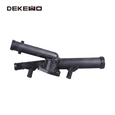 China 03H121117A 03H121117 95510606000 DEKEWO Car Parts Thermostat Housing for VW AUDI PORSCHE SKODA 3.6 VR6 for sale