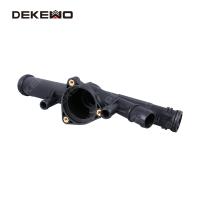 China 03H121117A 03H121117 95510606000 DEKEWO Car Parts Thermostat Housing for VW AUDI PORSCHE SKODA 3.6 VR6 for sale