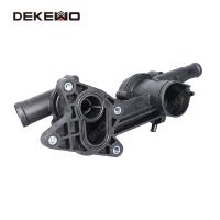 China DEKEWO Car Parts 03C121111AK 03C121111AA 03C121111S Engine Coolant Thermostat Assembly for VW POLO Golf Jetta  Passat 1.4L/1.6L for sale