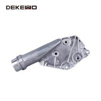China DEKEWO Car Parts 06E121168 06E121168B Engine Coolant Thermostat Cover Aluminum for AUDI A4 A6 Q5 Q7 for sale
