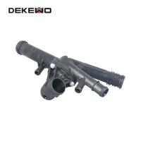China DEKEWO Car Parts Thermostat Assembly for VW AUDI PORSCHE SKODA 3.6 VR6 OE 03H121117A 03H121117 95510606000 for sale