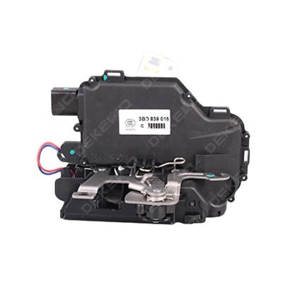 China OEM 3BD839015 3B4839015A DEKEWO Auto Spare Car Parts Door Lock for VW Passat Golf Bora SKODA SEAT for sale