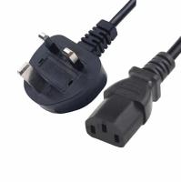 China HENG WELL UK 3 Pin Power Cord For Consumer Electronics 220V - 250V 13A for sale