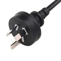 China 3 Pin AU Standard Power Cord SAA Certifiction 250V 10A Australia Cable for sale