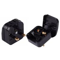 China Flip Conversion British To Australian Plug Adapter 58*58*56mm European Style for sale