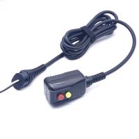 China 1.2m 1.5m Leakage Protection Plug , Hair Dryer Current Interrupt UL GFCI Electrical Plug for sale