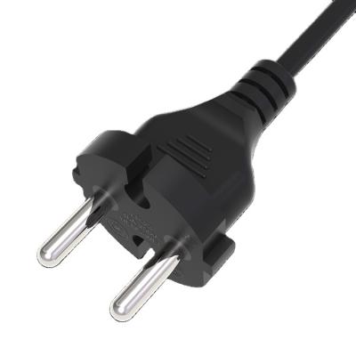 China VDE Standard 2 Pin Customizable Color Extension Cords EU Power Cords 16A 250V Connector C17 Power Cables for sale
