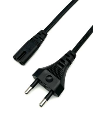 China TISI Approval Thailand Power Cords 2 Pin Extension Cable 6A 250V 1.2m 1.5m Power Cables for sale