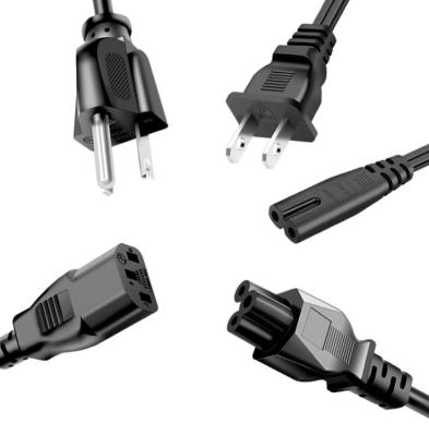 China 18AWG/16AWG/14AWG Wire Gauge American Power Cord With NEMA Plug Connector Type for sale