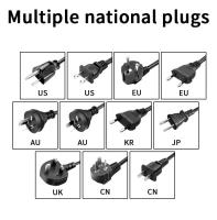 China 15A Rated USA Power Cord with NEMA 5-15P 18 AWG/16 AWG/14 AWG Wire PVC Jacket for sale