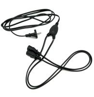 China Europe 2pin Y-Splitter Power Cable Customizable Color Length Extension Cords For Home / Industrial Application for sale