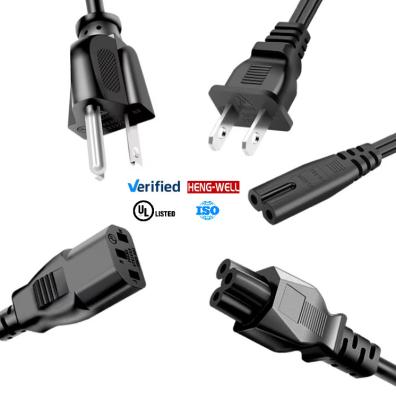 China 7A-10A 125V USA Power Extension Cord  with Nema5-15P Plug for sale