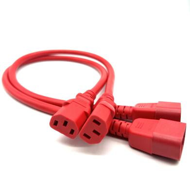 China IEC C13 To C14 Power Extension Cable for sale