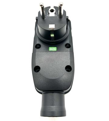 China Intertek CE Certificate 220-250V 16A IP65 GFCI With EU Plug Power Cable for sale