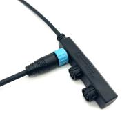 China CE 10A IP67 3 Ways 2 Pin Self-Locking Connector Set for Industrial Automation System Flame Resistance 94-V0 for sale
