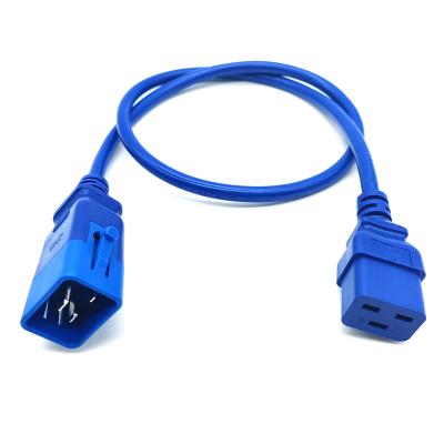 China Custom Power Cord Extention C19 C20 Lock 16A 250V Connector for Home Appliances UL Standard Customized Length for sale