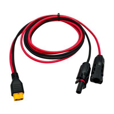 China Solar Adapter PV Extension Cables With Male Female Connector , 4mm Solar PV Cable for sale
