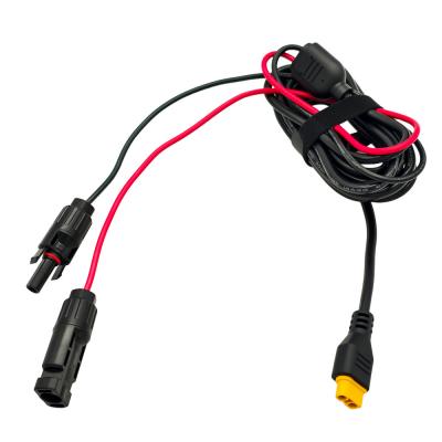 China Wholesales Solar Pv System Solar Panel Cables Xt60 Terminal Connector Male Female Solar PV Cable for sale