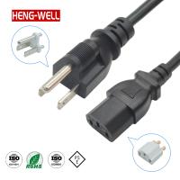 China PSE Certified Japanese Style Power Cord Japan Waterproof 3 Pin Plug Ground IEC Female End Type 15A Rated Current Insulated Plug for sale