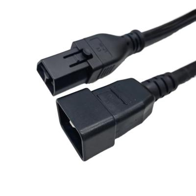 China 3-Core AC Extension Cord SAF-D-GIRD to C20 Power Cable Male Female for Industrial Equipment Supply for sale