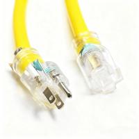 China NEMA 5-15P to 5-15R US Retractable Cord | 50ft 16AWG 125V Copper SJTW Waterproof Outdoor Heavy Duty Extension Cable for sale