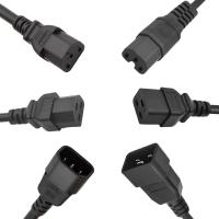 China Heavy-Duty 16A 20A 250V 2.5mm2 6 Ft (1.83 M) Power Cord for Computer C19 C20 Immersion Cooling System Male Female IEC End Type for sale