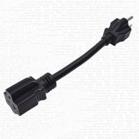 China HENG-WELL 10Ft Power Extension Cord Nema 6-20P/6-20R 10Ft for 220/250V 14 Awg for UL Listed 3 Prong SJTW Cable for sale
