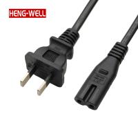 China HENG-WELL Customized 2 Pin Power Cord CCC Certificated AC Cable with C7 Plug for Home Appliance and Instrumentation for sale