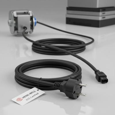 China HENG-WELL CCC Certified 3-Pin AC Power Cord with Customizable Length for Home Appliances and Electronics for sale