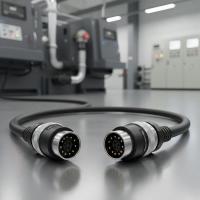 China Multi Pin Power Cord Featuring Secure Locking Connectors Suitable for Complex Electrical Systems and Industrial Machinery for sale