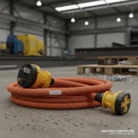China Industrial Grade AC Power Extension Cord Durable Flexible Cable Designed for Construction Sites Factories and Warehouses for sale