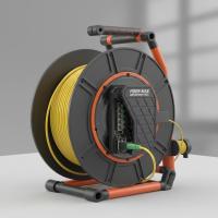 China Portable Fiber Optic Cable Reel Engineered for Rapid Deployment and Secure Cable Management in Various Work Environments for sale