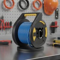 China Compact Cable Reel Offering Smooth Cable Retraction and Space Saving Design for Professional Electricians for sale