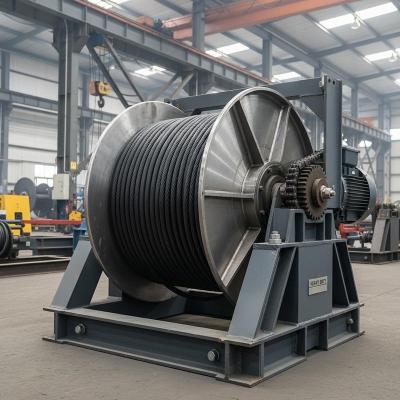 China Steel Frame Crane Cable Reel Engineered for Heavy Load Capacity and Smooth Cable Handling in Industrial Applications for sale