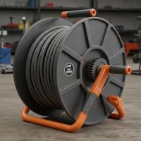 China Industrial Cable Reel Featuring Weather Resistant Materials and Easy Rewind Mechanism for Cable Management for sale