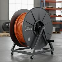 China Industrial Cable Reel Featuring Weather Resistant Coating and High Capacity Storage for Cable Management for sale