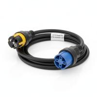 China 1 FT 10 Gauge STW USA Power Cord RV Generator Adapter with NEMA L14-30 Male Plug and NEMA 14-50 Female Plug SJTW Wire Type for sale