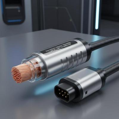China High Conductivity EV Charging Cable Adapter Made with Copper Wiring to Enhance Energy Transfer Efficiency and Reduce Loss for sale