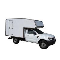 China White Customized Cab-Over Empty Truck Camper Shell for DIY Alcove RV Motorhome Caravan for sale