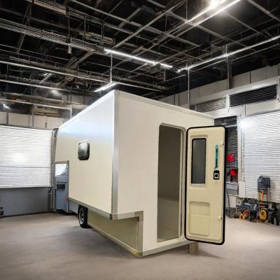 China Removable RV 6.5ft Cab-over Slide-In Camper Truck Box with FRP Composite Materials for sale